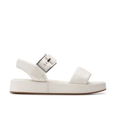 CLARKS ALDA STRAP PLATFORM SANDAL